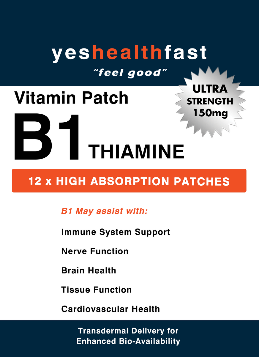 Bundle and Save - B1 Thiamine Ultra Strength Transdermal Vitamin Patch ...